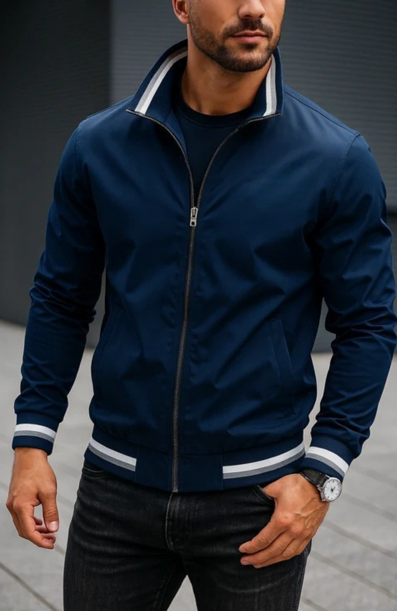 Benicio - Chaqueta Casual Estilosa – PueblaModa